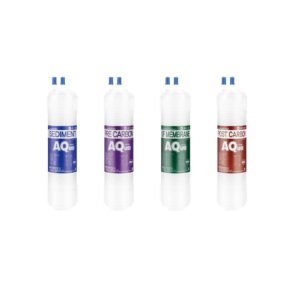 4ea economy replacement water filter set for dec water purifier : uw-3500/uw-1000-10 microns