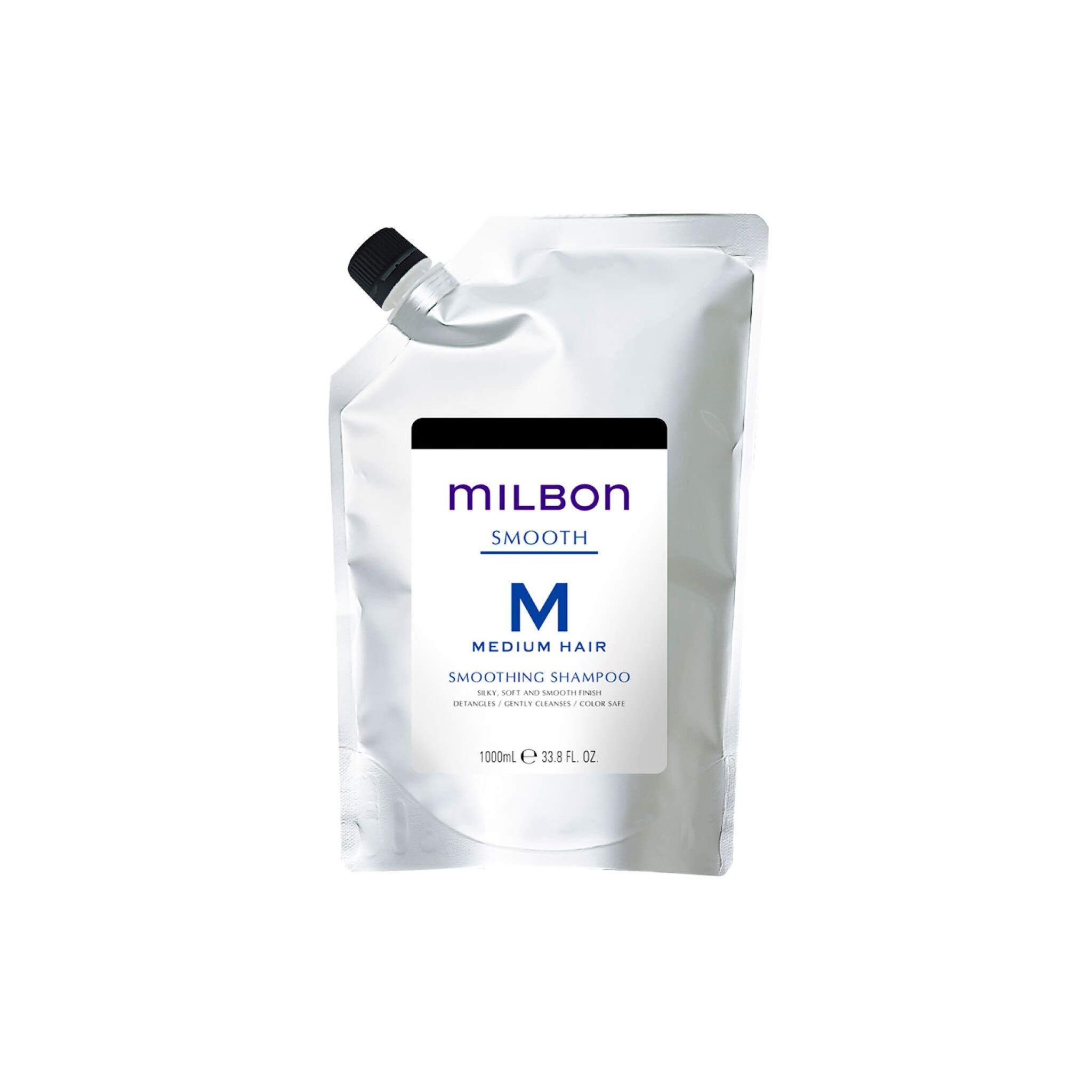 Milbon (MEDIUM HAIR) Smoothing Shampoo 33.8oz Refill