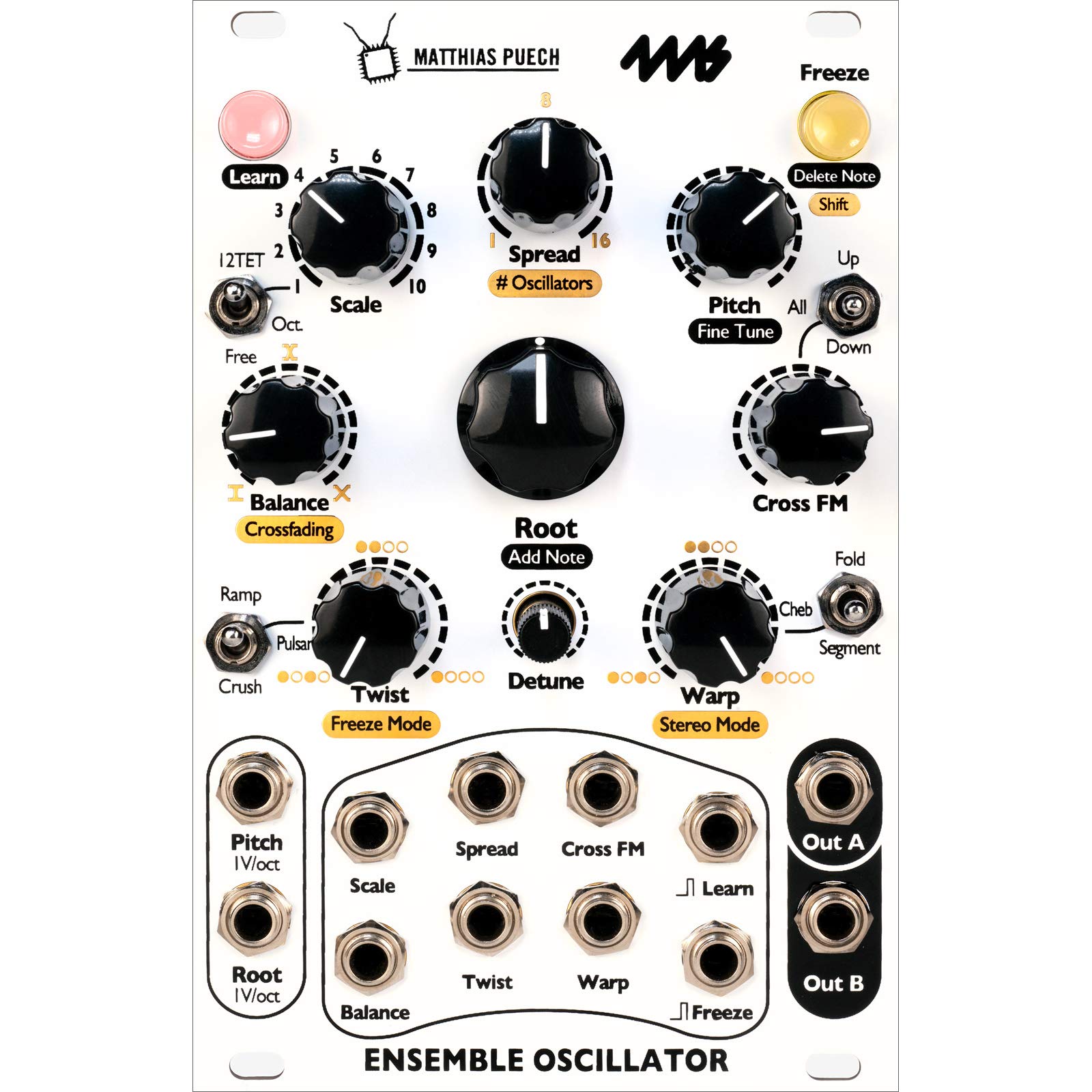 4ms Company Ensemble Oscillator Module