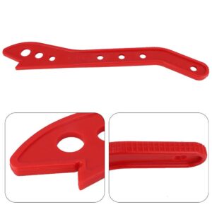 Saw Blade Push Stick, Red Wood Push Stick, Effective Handle-Design Safety Push Stick Duable for Shaper Table Saw Jointer Router Table