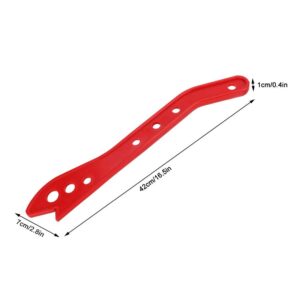 Saw Blade Push Stick, Red Wood Push Stick, Effective Handle-Design Safety Push Stick Duable for Shaper Table Saw Jointer Router Table