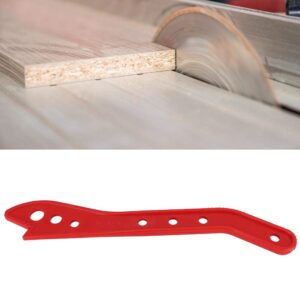 Saw Blade Push Stick, Red Wood Push Stick, Effective Handle-Design Safety Push Stick Duable for Shaper Table Saw Jointer Router Table