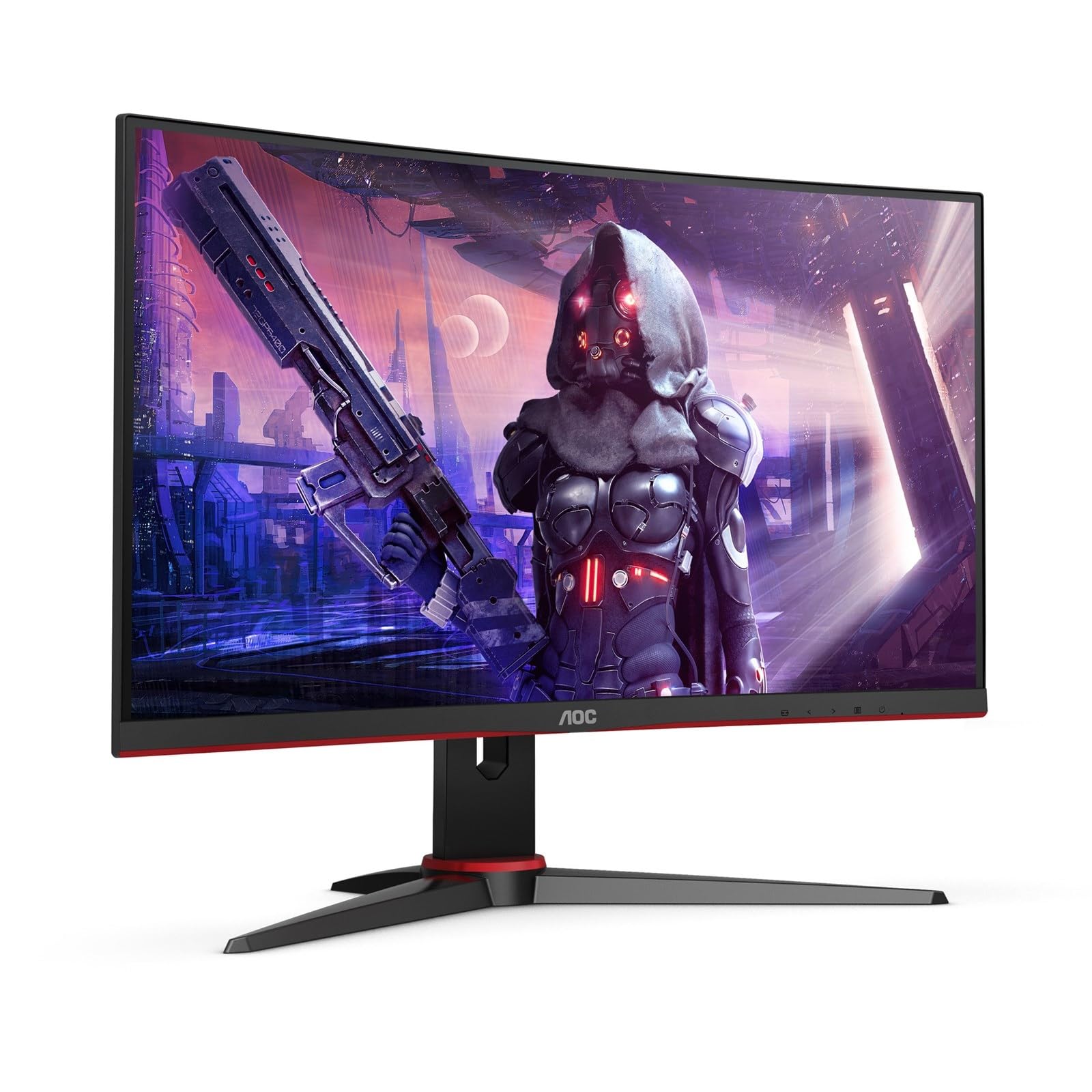 AOC - Monitors 23.6 VA 1920X1080 165HZ 1MS C24G2AE 250CDM2 2HDMI 2DP VGA MM