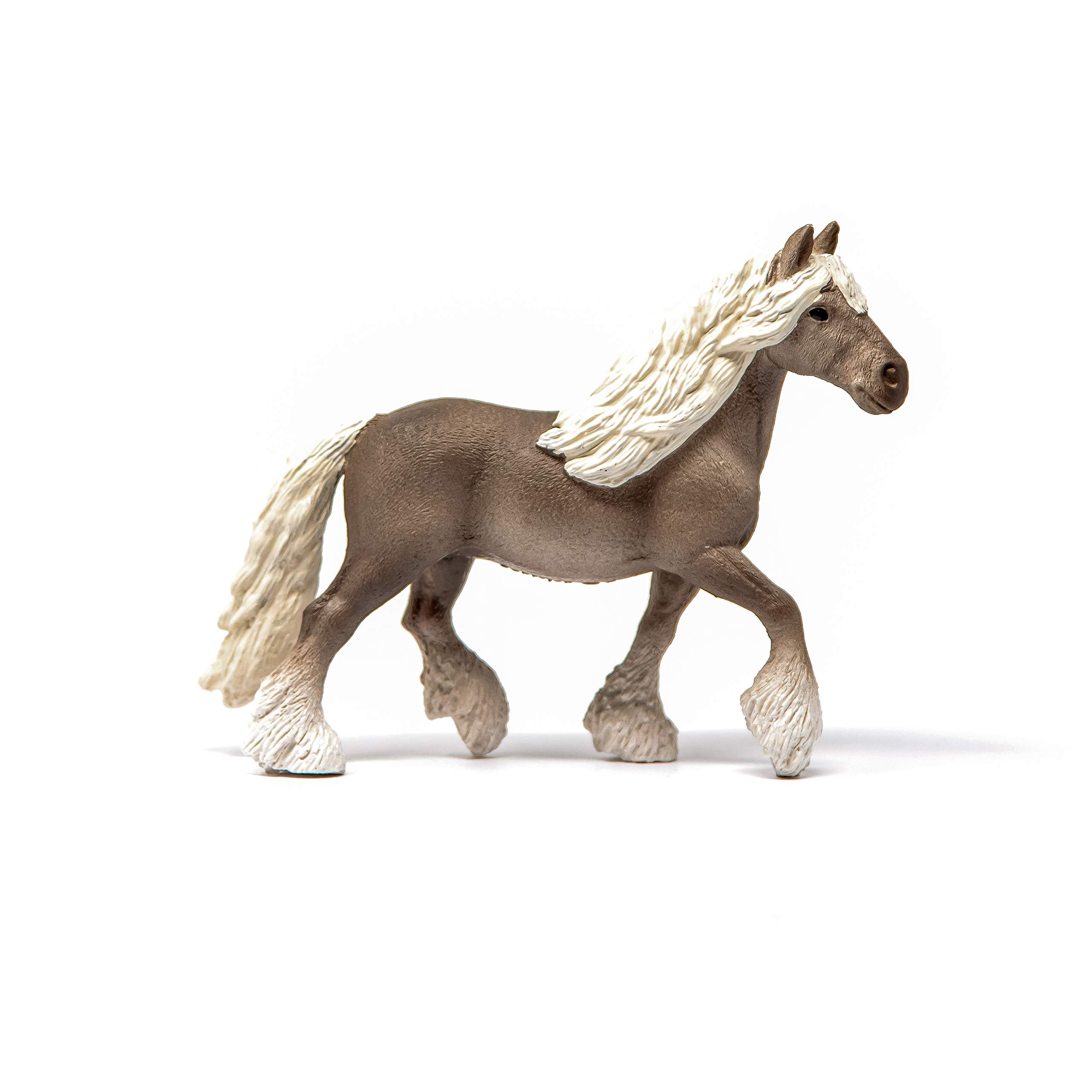 Schleich Farm World Realistic Silver Dapple Mare Gray Horse Figurine - Highly Detailed and Durable Farm Animal Figurine for Boys and Girls, Gift for Kids Ages 3+