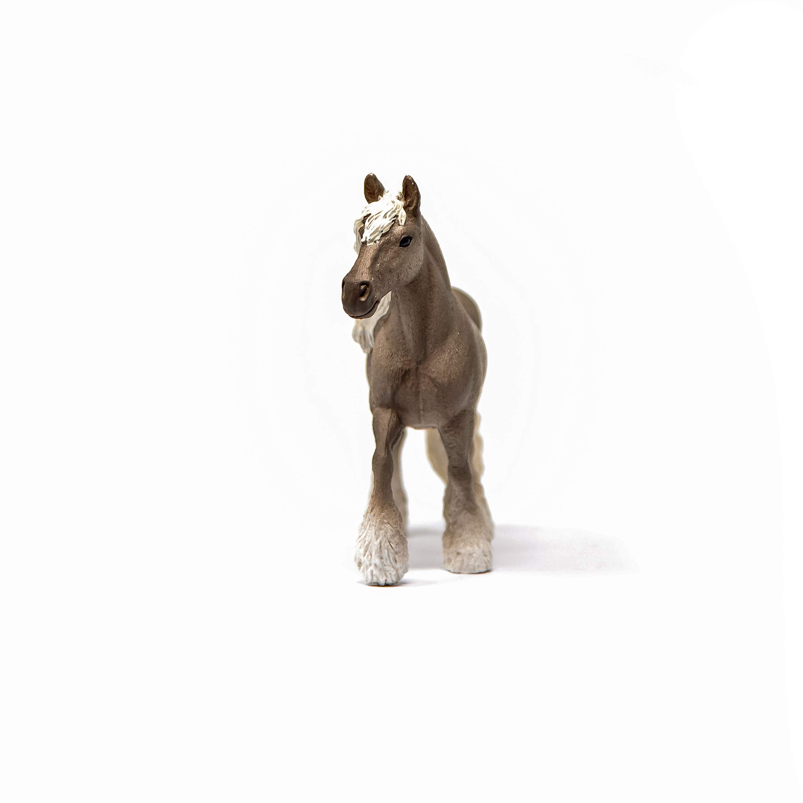 Schleich Farm World Realistic Silver Dapple Mare Gray Horse Figurine - Highly Detailed and Durable Farm Animal Figurine for Boys and Girls, Gift for Kids Ages 3+