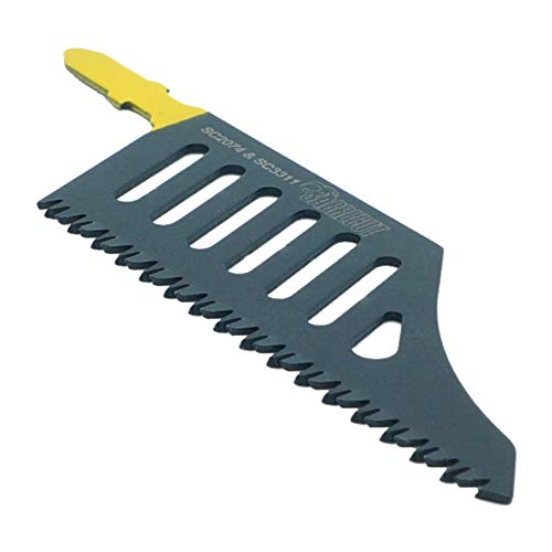 10 x SabreCut JSSC2074_10 T Shank HCS Wood Flush Cutting DT2074 Jigsaw Blades For Dewalt, Bosch and many others