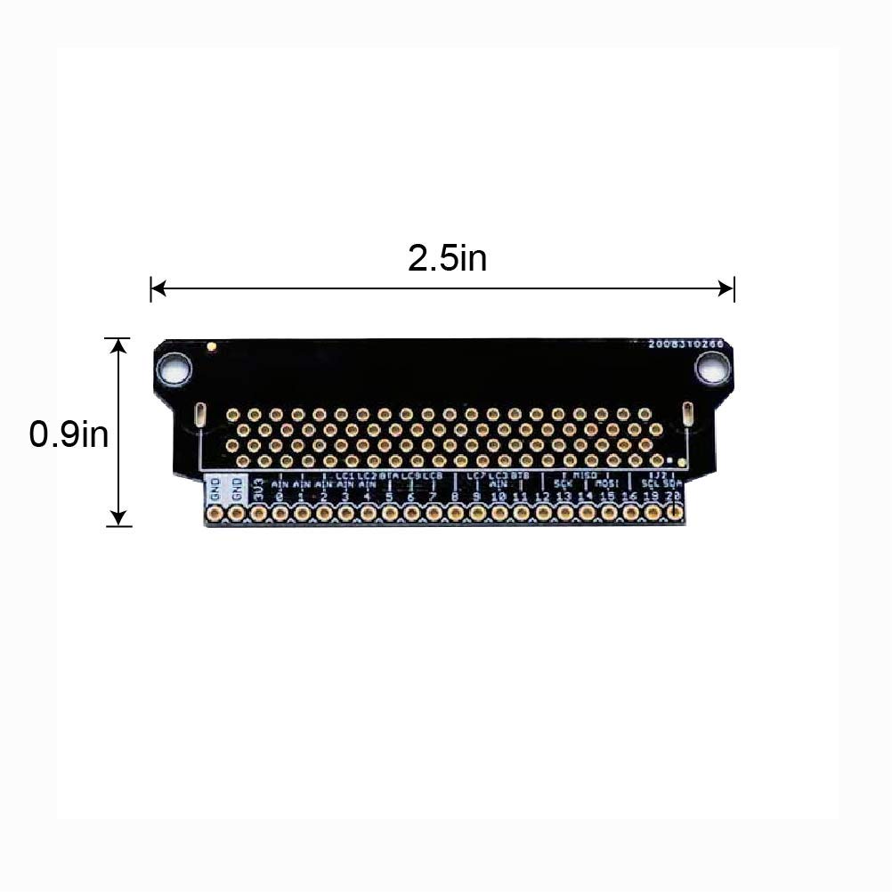 Treedix Prototype Breakout Breadboard Adapter Expansion Board for BBC Micro:bit