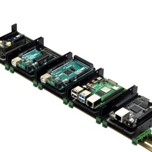 DIN Rail Mount Bracket for Raspberry Pi 1A+ 1B+ 2B 3B 3B+ 4B Zero Arduino Uno Mega Mkr BeagleBone Black