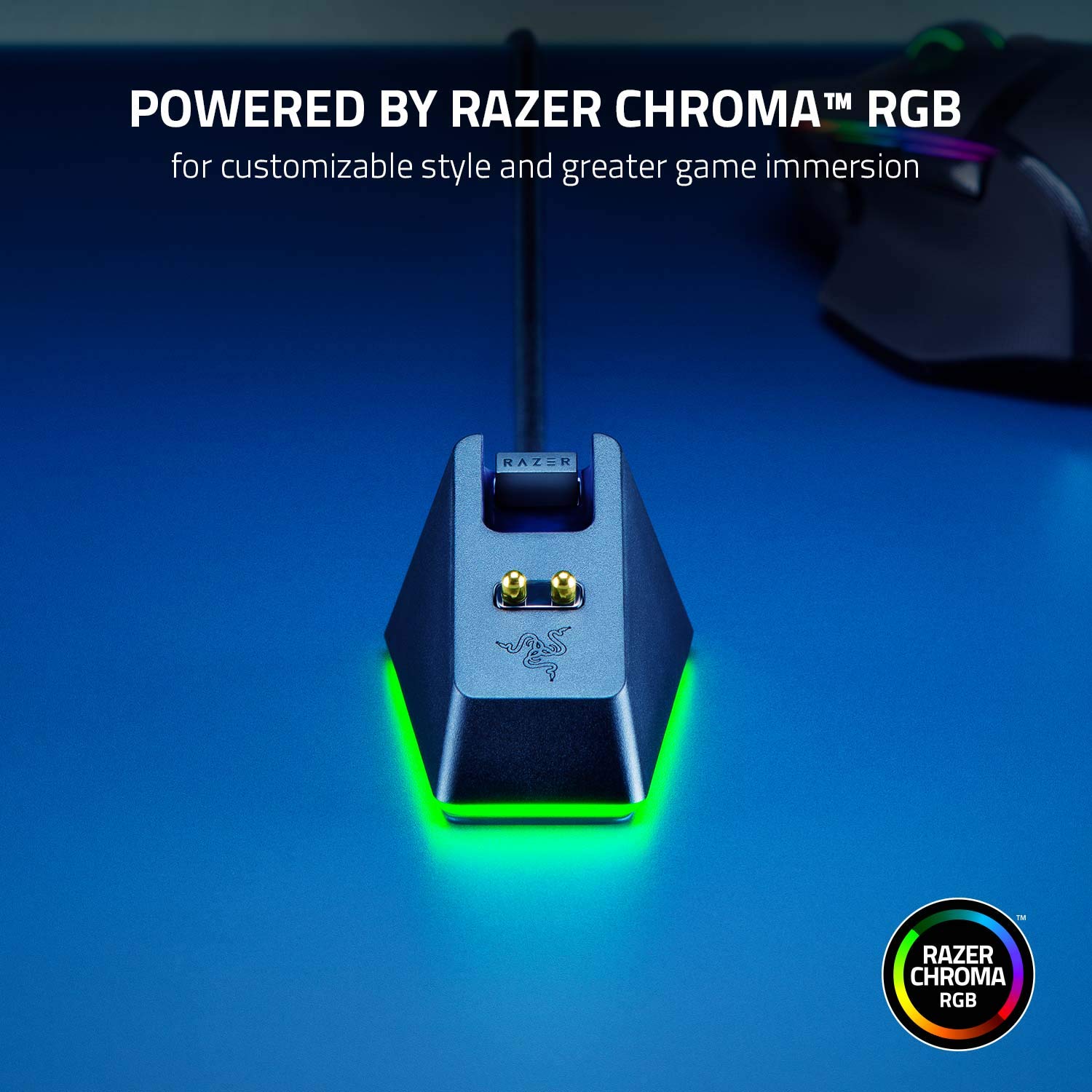 Razer DeathAdder v2 Pro Gaming Mouse + Free Mouse Charging Dock Chroma Gaming Mouse Bundle