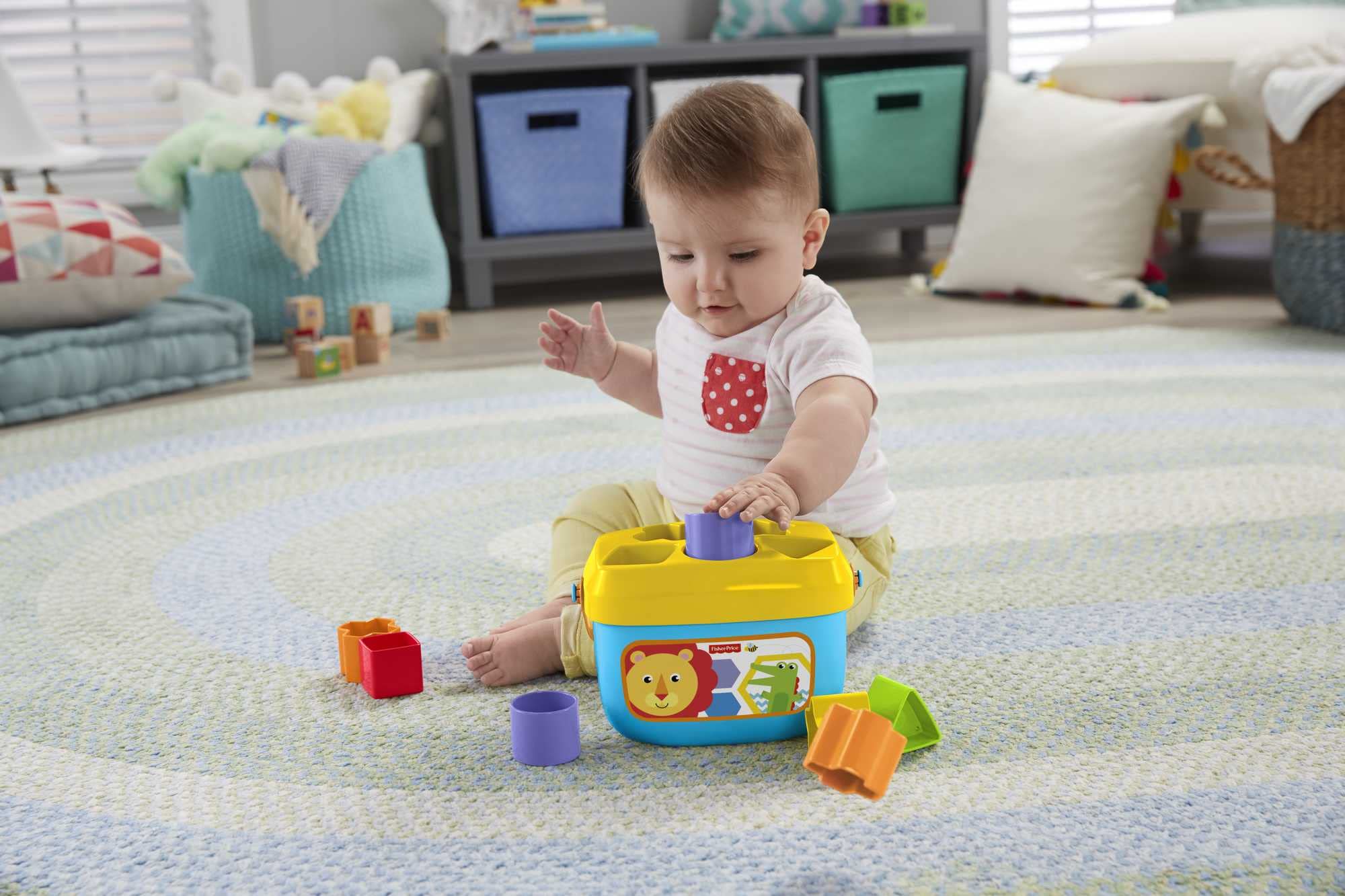 Fisher-Price Sort, Snap & Spin Infant Toy Trio Gift Set