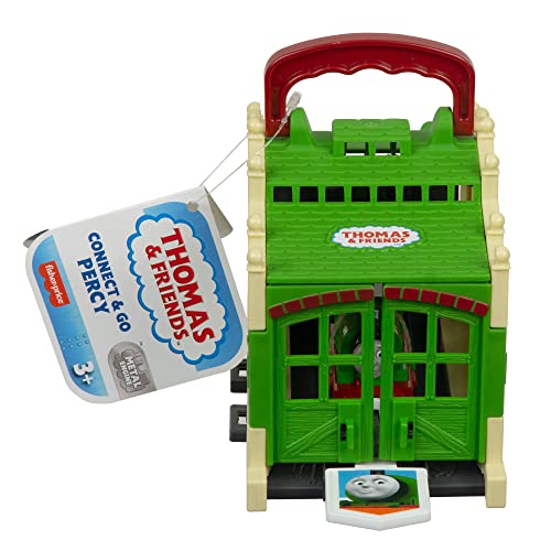 Thomas & Friends Connect & Go Shed And Push-Along Train Engines For Preschool Kids Ages 3 Years And Up