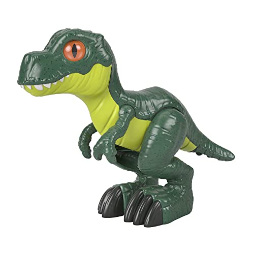 Fisher-Price Imaginext Jurassic World Dinosaur Toy T. rex XL Poseable Figure for Preschool Pretend Play Ages 3+ Years