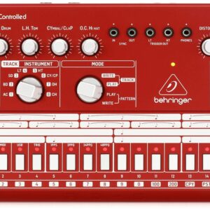 Behringer RD-6 Analog Drum Machine - Red