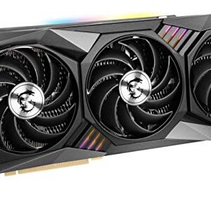 MSI Gaming GeForce RTX 3080 10GB GDRR6X 320-Bit HDMI/DP Nvlink Tri-Frozr 2 Ampere Architecture OC Graphics Card (RTX 3080 GAMING X TRIO 10G)