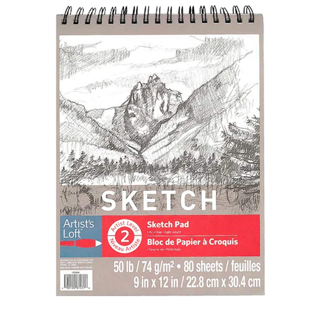 Sketch Pad by Artist's Loft | Size 9" x 12"