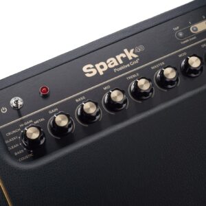 Positive Grid Spark 40-Watt Combo Practice Guitar Amplifier Electric Bass and Acoustic Guitar Amp with Spark Mobile App