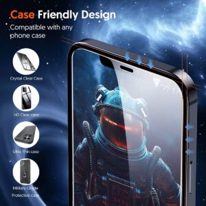 Fotbor for iPhone 12 Pro Max Screen Protector with Camera Lens Protector [3+2 Pack], 9H Tempered Glass Screen Protector Shatterproof Full Coverage HD Clear Film for Apple iPhone 12 Pro Max 6.7Inch