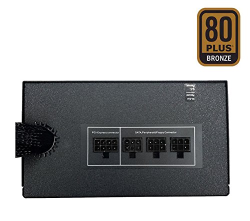 Apevia ATX-SN900 Signature 900W 80+ Bronze Certified Active PFC ATX Semi-Modular Gaming Power Supply