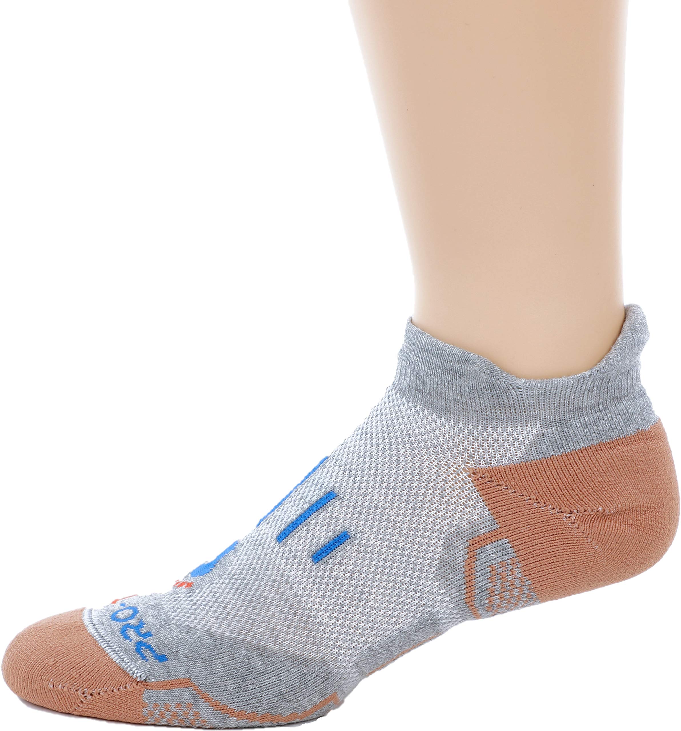 Pro-Tect Copper Athletic Extreme Fitness Socks Made in the USA (2-Pair)