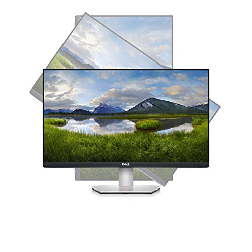 Dell S2721HS 27 Inch Full HD 1920 x 1080, AMD FreeSync, IPS Ultra-Thin Bezel Monitor, Tilt and Swivel, Silver,