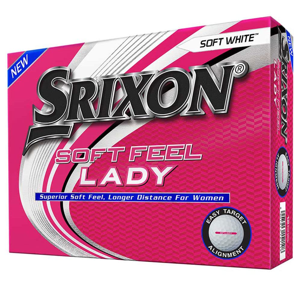 Srixon Soft Feel Lady 7, White (12)