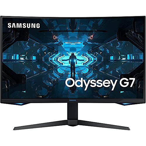 Samsung 27-inch Odyssey G7 - QHD 1000R Curved Gaming Monitor (Renewed)