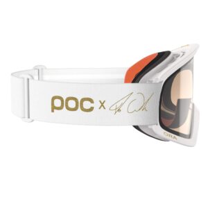 POC Ora Clarity Fabio Edition Goggles Hydrogen White/Gold, One Size