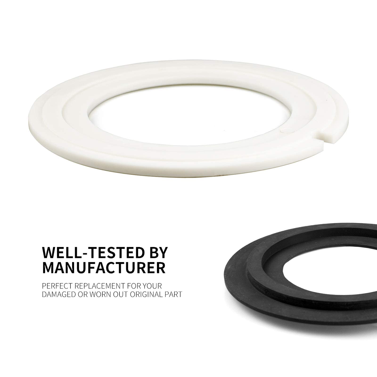 Sikawai 385311462 385310677 RV Toilet Seal Kit Replacement Fits for Do-Metic Seala0nd VacuF0lush Toilets 110 111 210 510 510H 511 - Without Overflow Holes