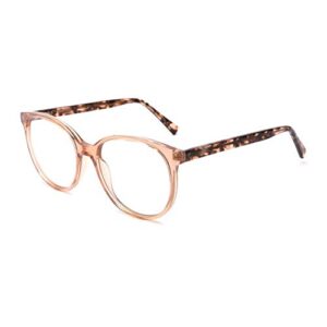 yuluki blue light blocking glasses spring hinge,lightweight tritan frame fashion anti glare eyestrain computer glasses