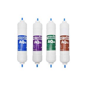 4ea economy replacement water filter set for lotte : lfp-400p/lfw-100/lfw-30l/lfp-2000s/lfp-500h - 10 microns