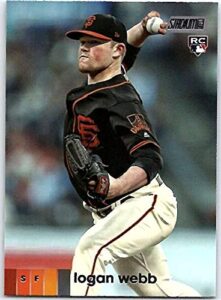 2020 topps stadium club #217 logan webb nm-mt rc rookie san francisco giants baseball