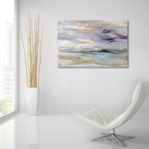 Epic Art 'Sea and Sky' by Silvia Vassileva, Acrylic Glass Wall Art, 36"x24"