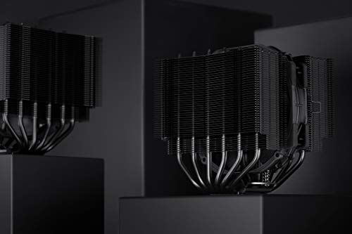 Noctua NH-D15S chromax.Black, Premium Dual-Tower CPU Cooler with NF-A15 PWM 140mm Fan (Black)