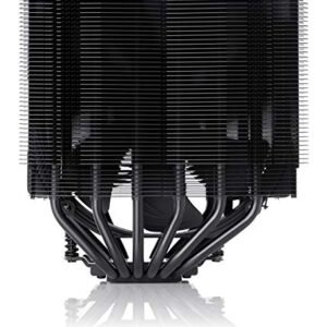 Noctua NH-D15S chromax.Black, Premium Dual-Tower CPU Cooler with NF-A15 PWM 140mm Fan (Black)