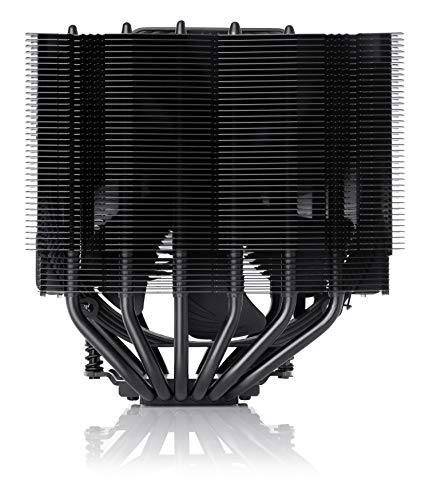 Noctua NH-D15S chromax.Black, Premium Dual-Tower CPU Cooler with NF-A15 PWM 140mm Fan (Black)