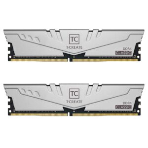 teamgroup t-create classic 10l ddr4 16gb kit (2 x 8gb) 3200mhz (pc4 25600) cl22 desktop memory module ram - ttccd416g3200hc22dc01