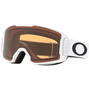 oakley line miner xs matte white prizm persimmon