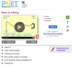 slinky waves lab with phet simulation