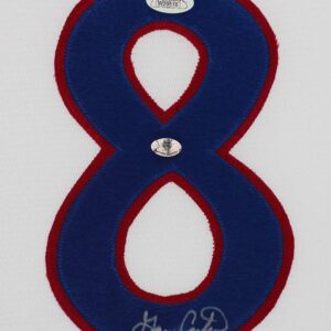 Gary Carter Autographed White Montreal Expos Jersey - Beautifully Matted and Framed - Hand Signed By Carter and Certified Authentic by JSA - Includes Certificate of Authenticity