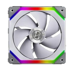 lian li uni fan sl120 rgb pwm fan, white - 120 mm pc-box fan white, rgb (b x h x t) 122.