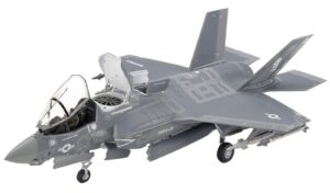 tamiya 60791-000 f-35b lightning ii, model making, crafts, hobby, adhesive, plastic kit, gray