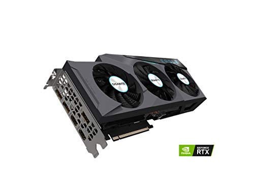 Gigabyte GeForce RTX 3090 EAGLE OC 24G Graphics Card, 3x WINDFORCE Fans, 24GB 384-bit GDDR6X, GV-N3090EAGLE OC-24GD Video Card