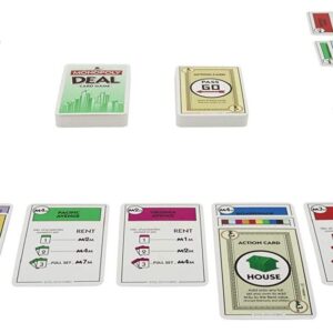 Uno Flip! and Monopoly Deal 2-Pack