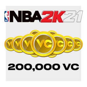 nba 2k21: 200,000 vc - ps4 [digital code]