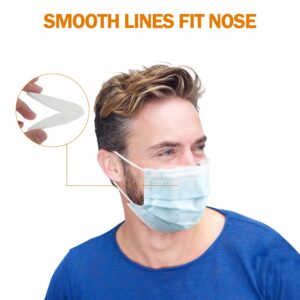 Sponge Anti-Fog Nose Bridge Pads Seal Nose Cushion Memory Foam Nose Pads Self-Adhesive Protection Strip Nose Pad for Mask 50 PCS