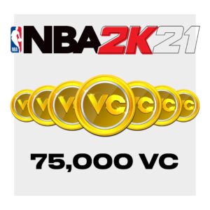 nba 2k21: 75,000 vc - ps4 [digital code]