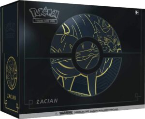 pokemon pok82743 pokémon tcg: sword & shield elite trainer box plus zacian/zamazenta (one at random), mixed colours