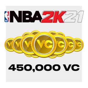 nba 2k21: 450,000 vc - ps4 [digital code]