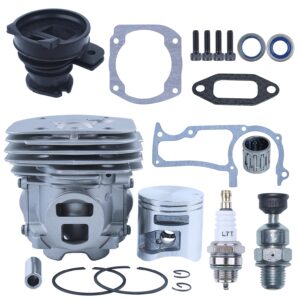 aumel 50mm cylinder piston gasket kit for husqvarna 365 372xp x-torq chainsaw 575 25 57-02