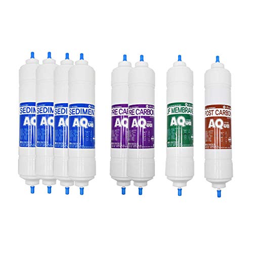 8EA Economy Replacement Water Filter 1 Year Set for Wonbong : WFP-7270L/ WFP-7280L/ WFP-72DKL/ WFP-7310L/ WFP-731AL/ WFP-7340L/ WFP-7350L/ WFP-860/ WHP-100/ WHP-300-10 microns